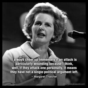 15 Of The Best Margaret Thatcher Quotes In Pictures | John Hawkins ...