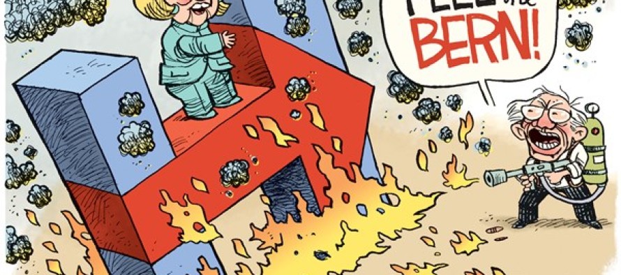 Feel the Bern (Cartoon) | John Hawkins' Right Wing News
