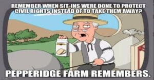 How Sit-Ins Are SUPPOSED To Be Effective PERFECTLY Explained [Meme ...